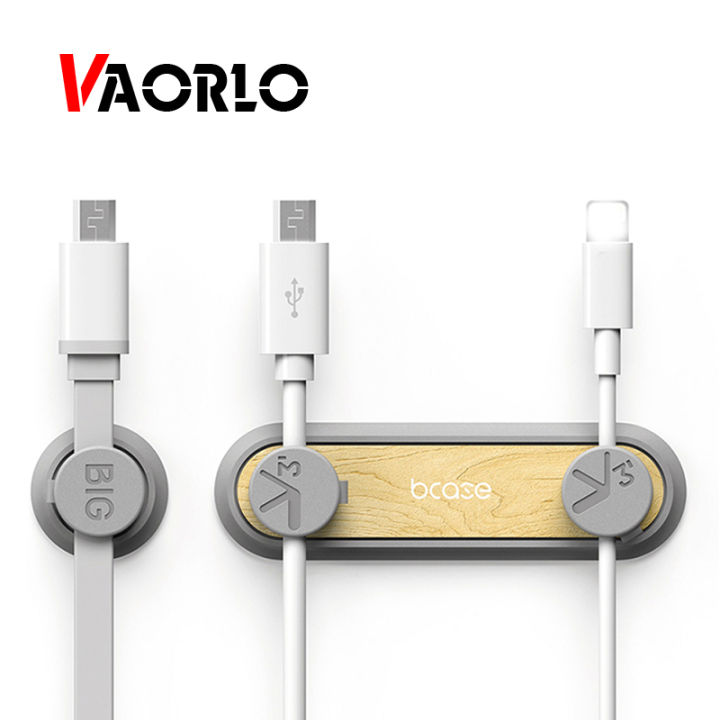 VAORLO Cable Organizer Magnetic Cable Clip For Data Cable Winder For ...