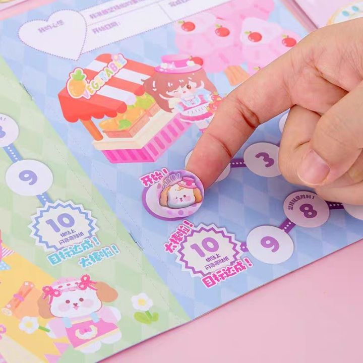 Cute Colorful Reward Sticker Book For Kids Student Kindergartens School ...