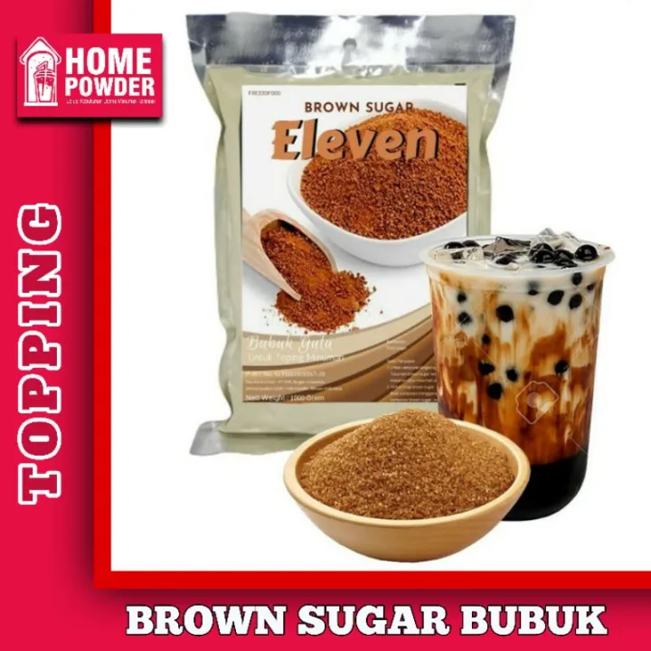 Powder Brown Sugar bubuk Eleven 1kg Bubuk Gula Merah Semut Asli untuk ...