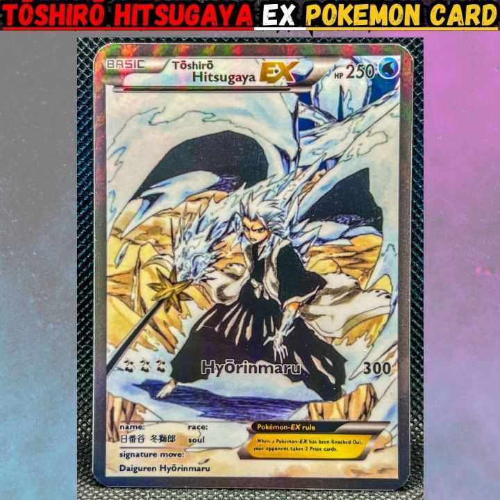 Bleach: Tōshirō Hitsugaya EX Pokemon Holographic Card | Lazada Singapore