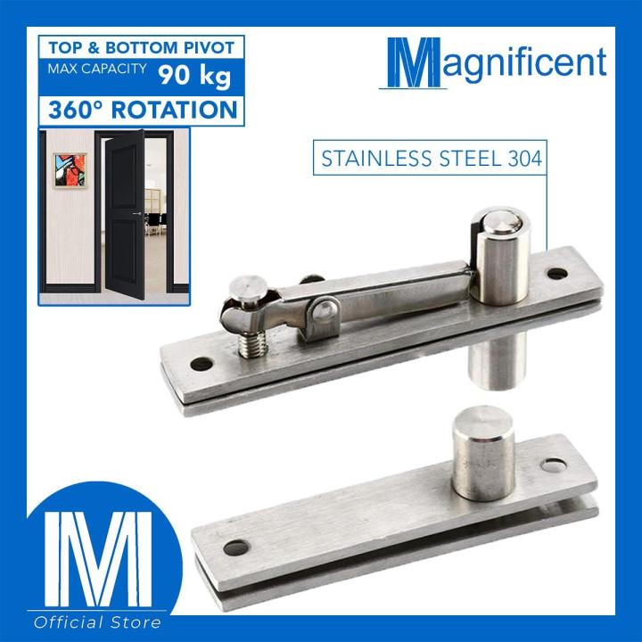 360 Degree Rotation Stainless Steel 304 Concealed Door Offset Pivot ...