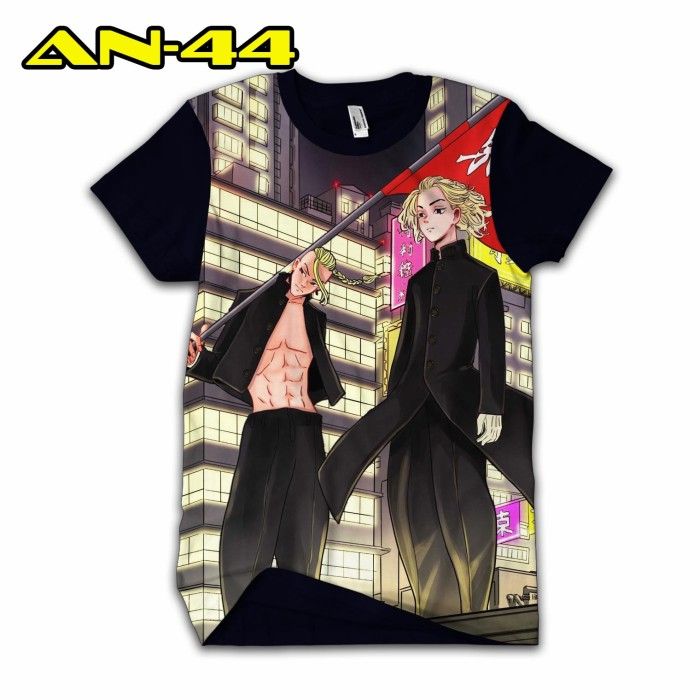 kaos Mikey Draken tokyo revengers Geng Tokyo manji Baju Anime | Lazada ...