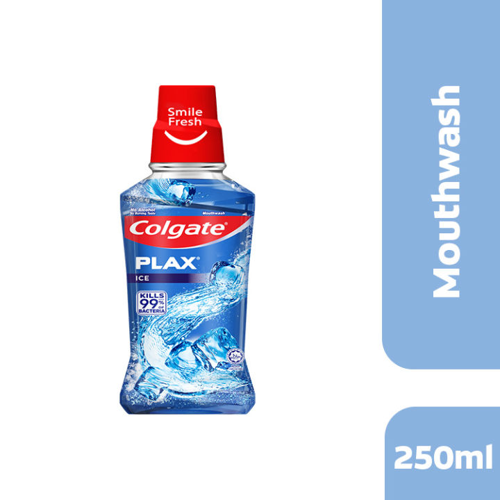 Colgate Plax Ice Mouthwash 250ml | Lazada