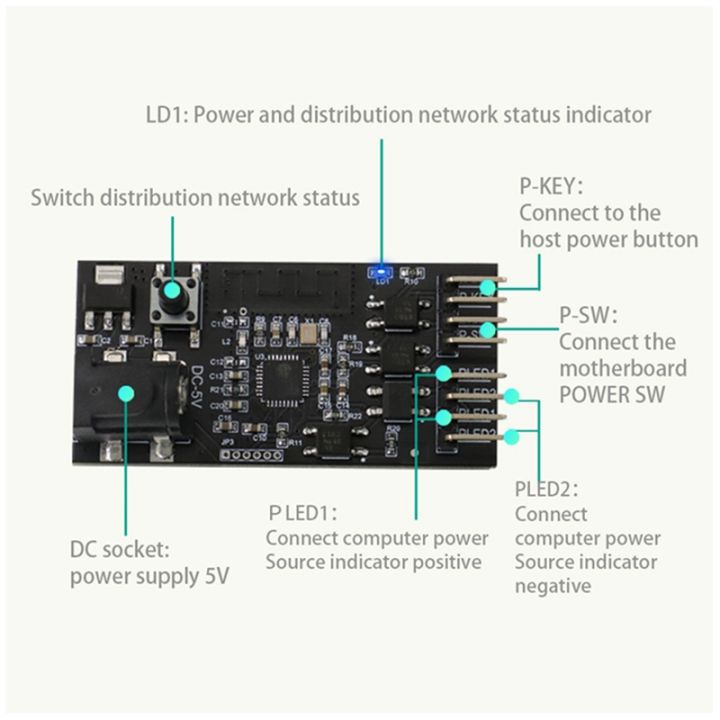 Computer Remote Switch Wifi Smart PC Start Starting Up Card Startup ...