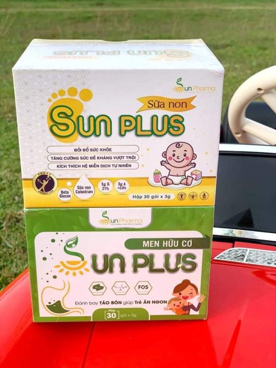 MEN HỮU CƠ ( Men vi sinh) và SỮA NON SUNPLUS - Giup bé ăn ngon, tiêu ...