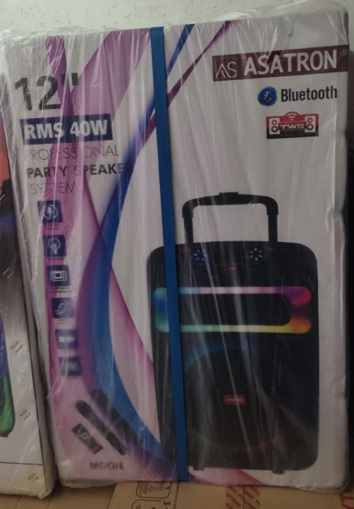 Speaker Portable Asatron Moon 12 Inch Original Asatron Moon Wireless ...