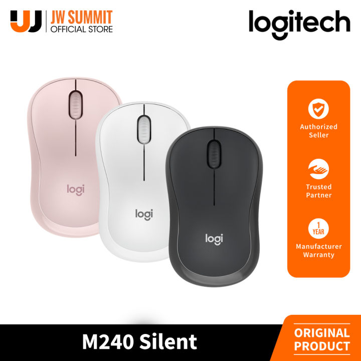 Logitech M240 Silent Reliable Bluetooth Wireless Mouse | Lazada PH