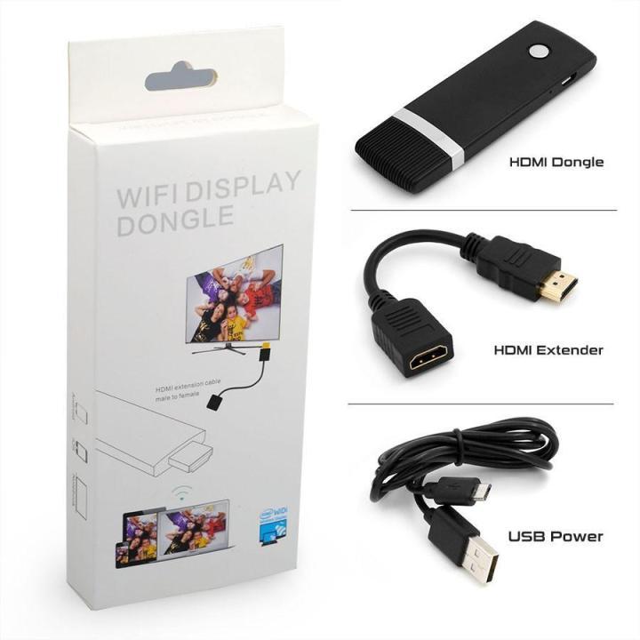 HDMI Wireless Wifi HDMI Display Dongle TV Adapter Support Mirror ...