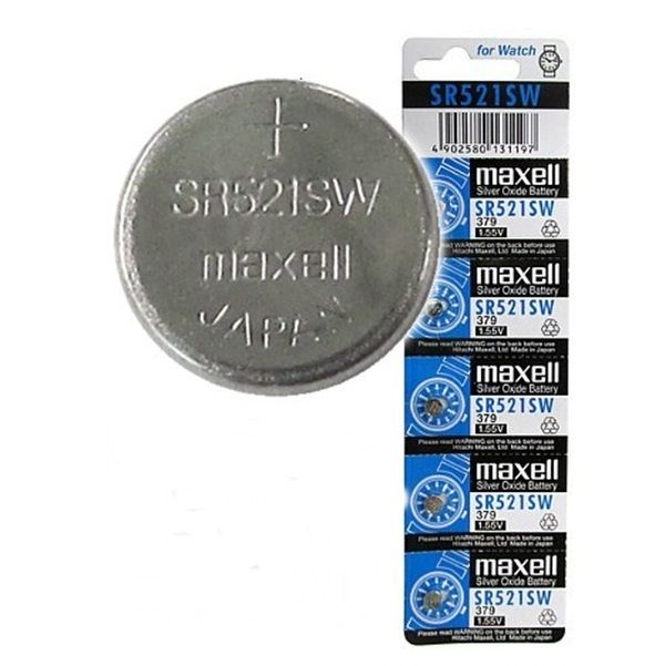ถ่านกระดุม Maxell SR521SW 1 แพค 5 ก้อน | Lazada.co.th