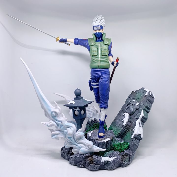 Na*ruto GK Hatake Kakashi Konoha Ninja Luminous Statue Scene Boxed ...