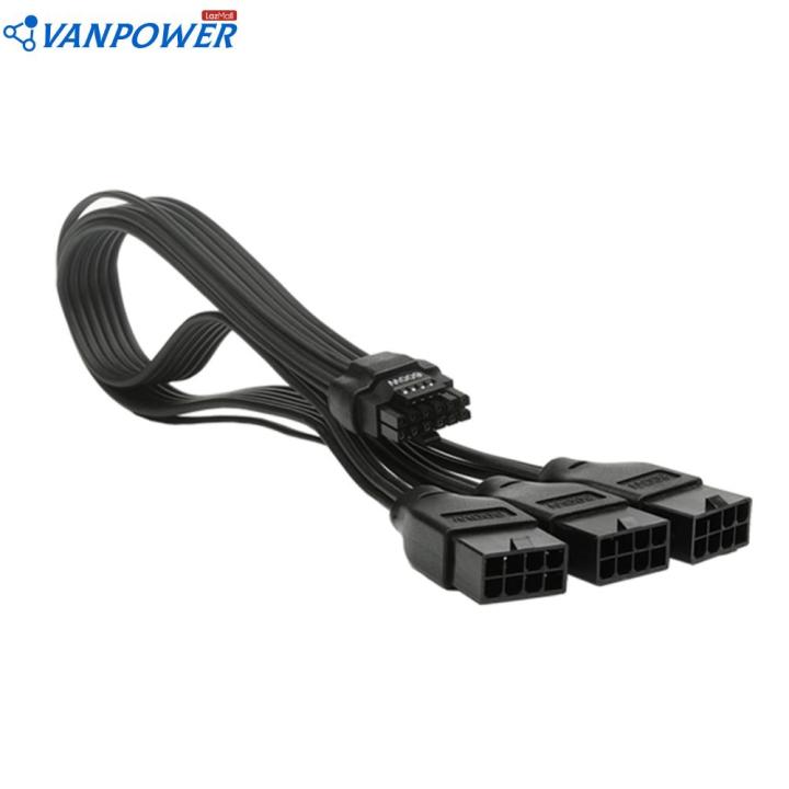Graphics Card Power Module Adapter Cable 16Pin(12+4Pin) Male To 3x8Pin ...