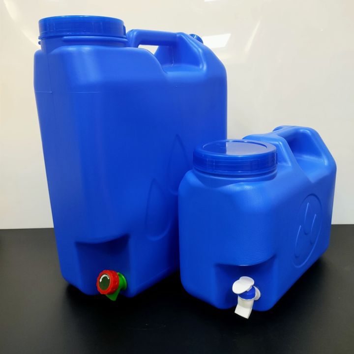 5 Gallons (Capacity) Thick Water Container With Faucet Water Dispenser ...