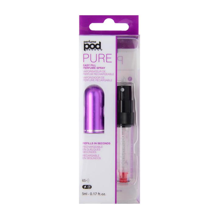 PERFUME POD Refill Perfume Spray Bottle (Purple) - By Beauty Language ...
