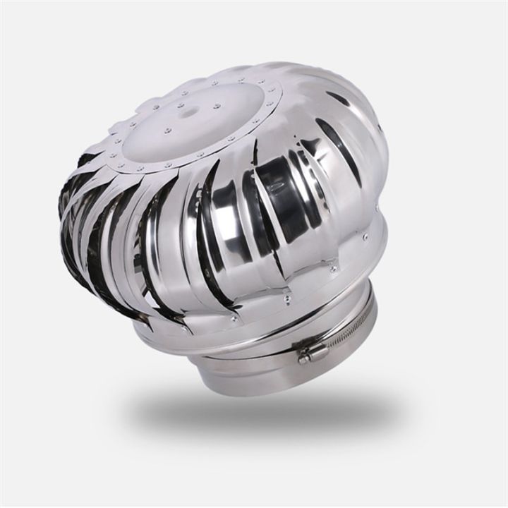 Stainless Steel Roof Ventilator 100/110/150mm Wind Turbines Flue Pipe ...