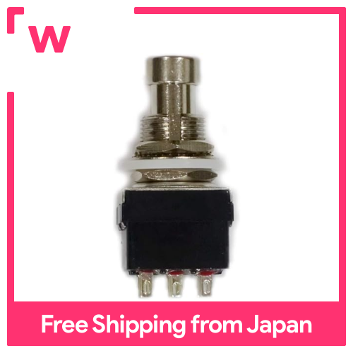 3PDT Footswitch Alpha 3PDT Type 3 Circuit 2 Contact 9 Pin Black Sold as ...