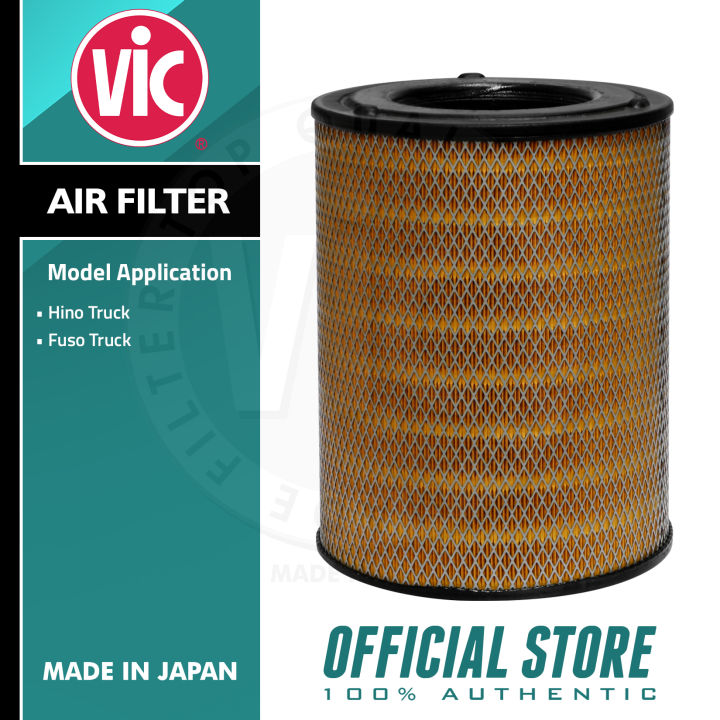 VIC Air Filter A-371 for Mitsubishi Fuso Truck FU 6D24-T/8DC9/8DC11 ...