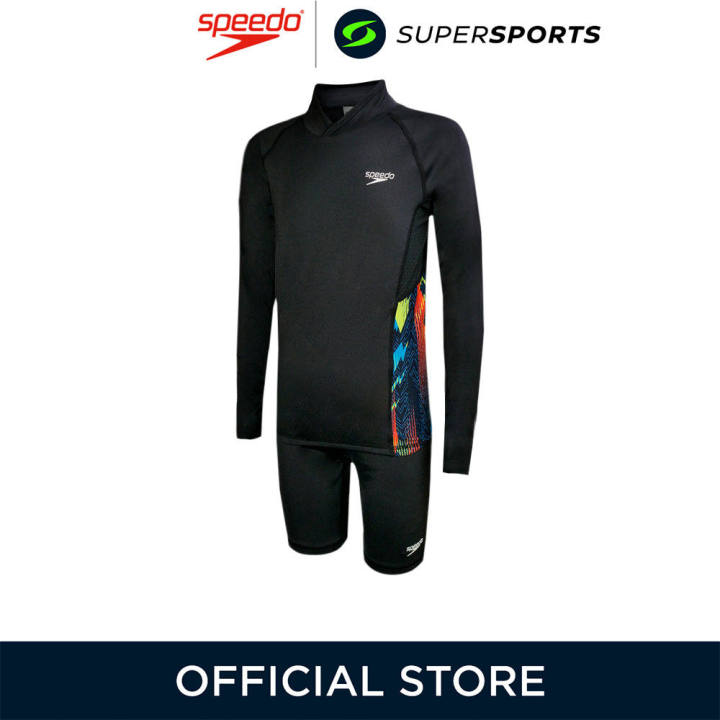 SPEEDO Deluxe Breathable Water Activity Top & Jammer Set ชุดว่ายน้ำเด็ก ...