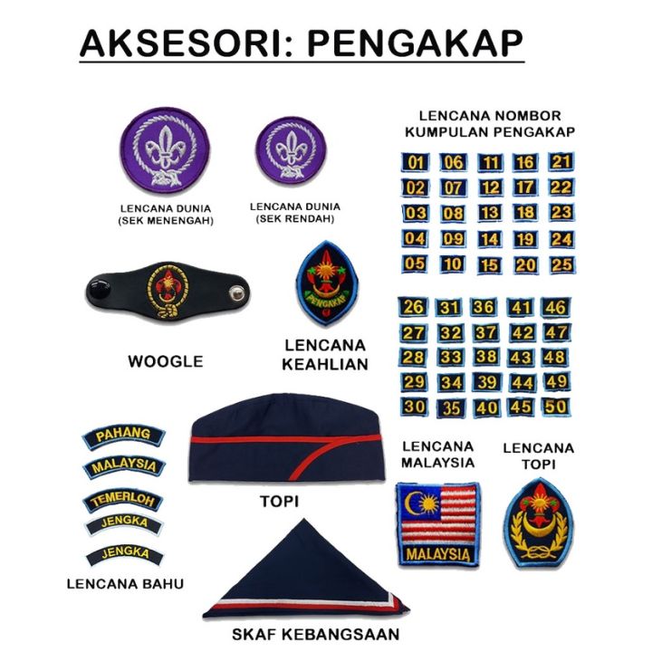 Aksesori Uniform Pengakap Sekolah | Lazada