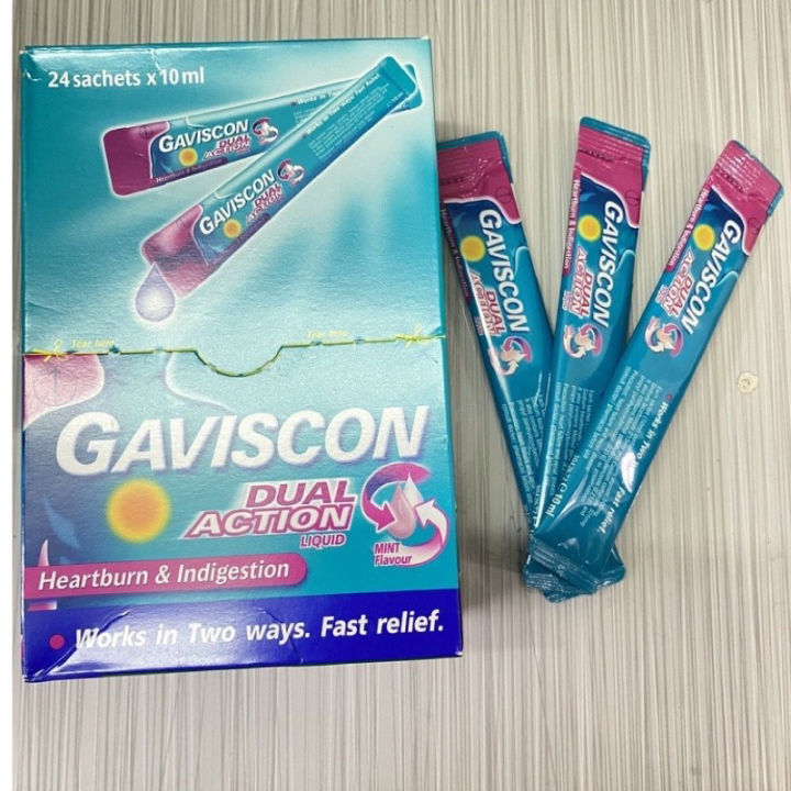 Gaviscon Dual Action Sachet 24s * exp Dec Nov 2024 | Lazada Singapore