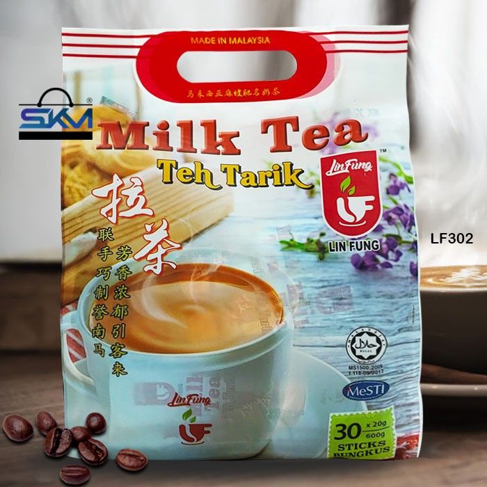 SKM LF Instant Milk Tea/Teh Tarik Sticks (20g x 30 Sachets) Buatan ...