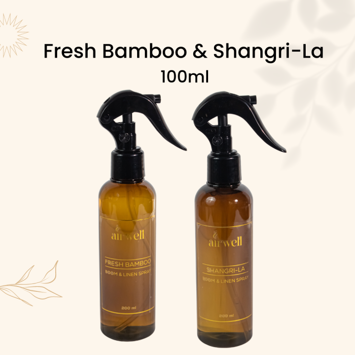 Airwell Combo Set Of Room Linen Spray | Anti-Bacterial | Lazada PH