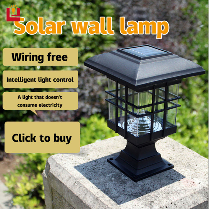 YONUO Đèn Led Năng Lượng Mặt Trời Ánh Sáng Thông Minh Chống Nước Ip65 | Lazada.vn