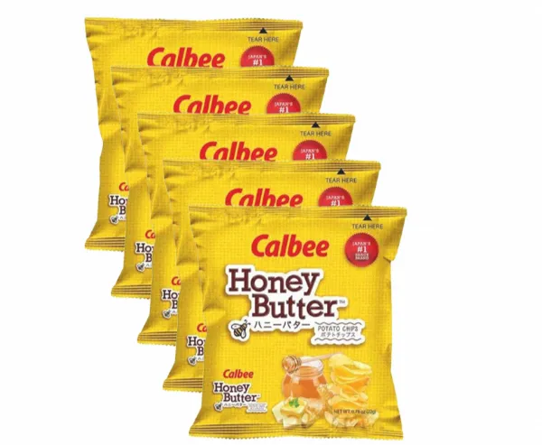 Calbee Potato Chips Honey Butter Solo Size 22g - Pack of 5s | Lazada PH