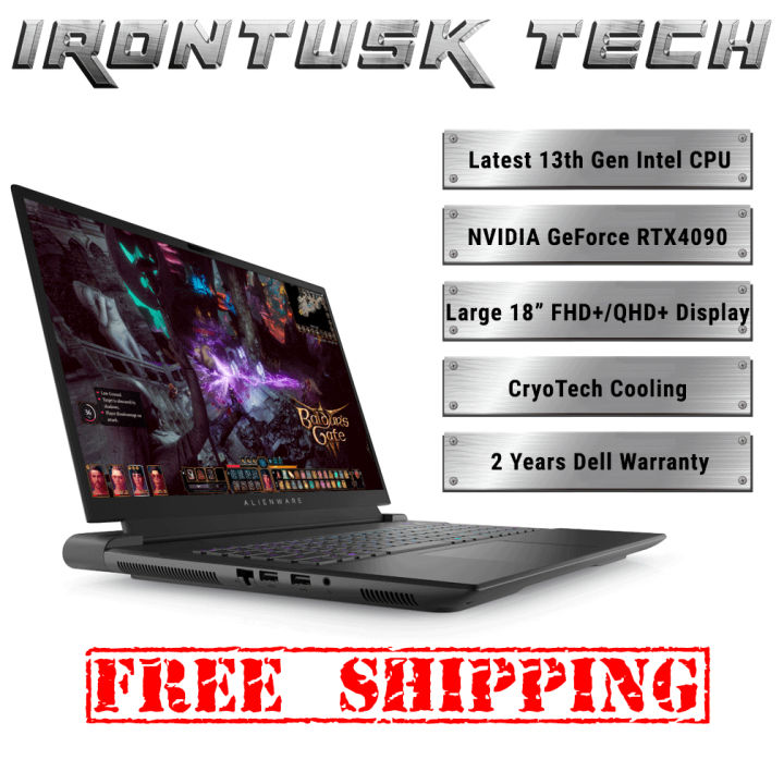 Alienware M18 Gaming Laptop with 13the Gen Intel CPU, Win11, NVIDIA ...