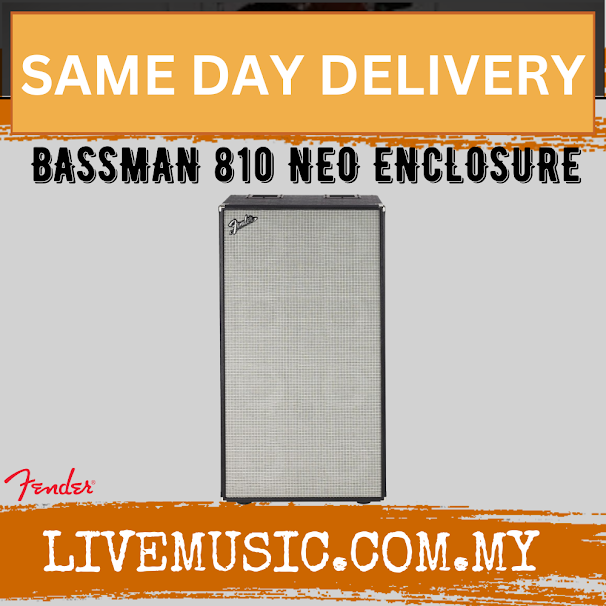 Fender Bassman 810 Neo Enclosure Bass Cabinet, Black | Lazada