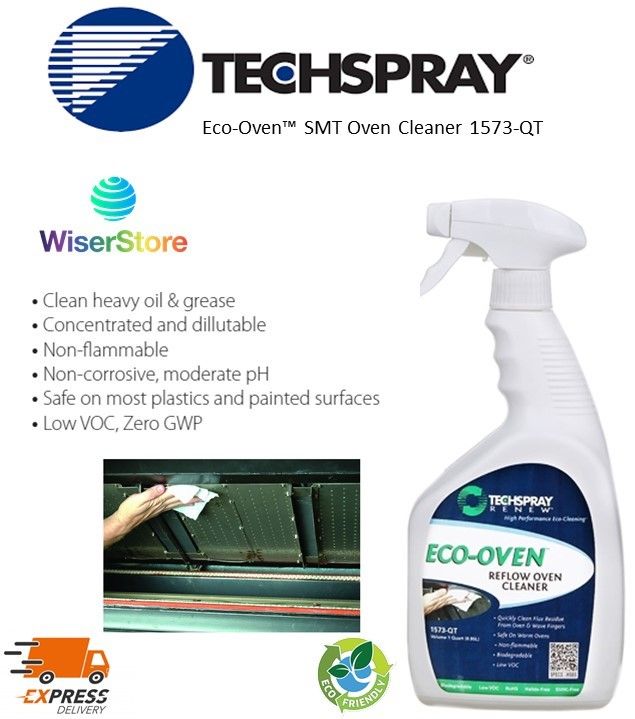 Techspray Eco‐Oven™ Oven Cleaner 1573‐QT | Lazada