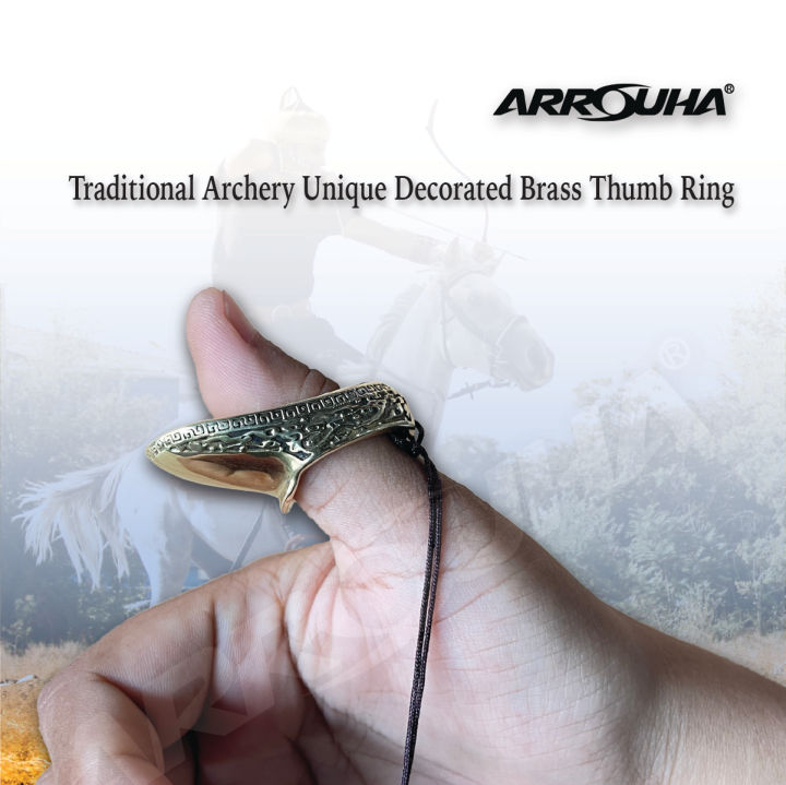 Traditional Archery Brass Thumb Ring For Thumb Technique | Lazada