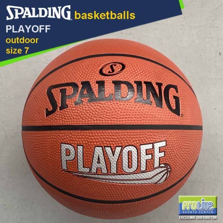 SPALDING Playoff Original Outdoor Basketball Size 7 | Lazada PH