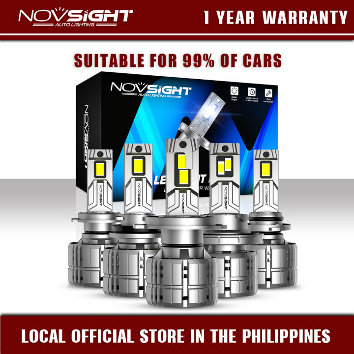 Novsight N60 LED headlight bulbs 200W 40000LM Auto Headlamp for Car ...