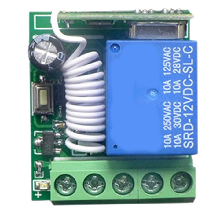 (MHKP) 12V Single Channel Remote Control Switch Control Board Point ...