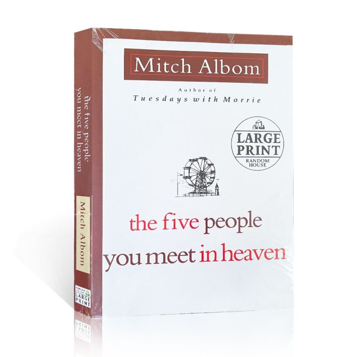 The Five People You Meet In Heaven By Mitch Albom English Book Original ...