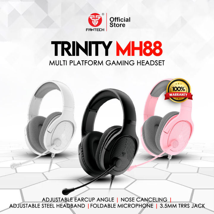 Fantech TRINITY MH88 Multi Platform Gaming Headset with Adjustable ...