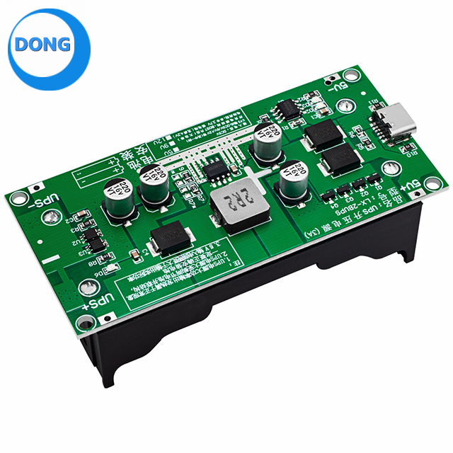 Type-C 15W 3A Fast Charge UPS Power Supply / 18650 Lithium Battery ...