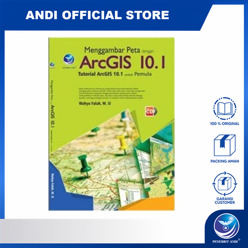 Penerbit Andi - Menggambar Peta Dengan ArcGIS 10.1, Tutorial ArcGIS Untuk Pemula+cd | Lazada ...