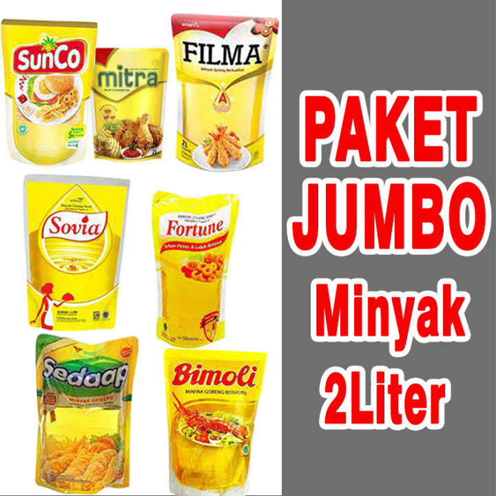 Paket Minyak Goreng 2L (halal) | Lazada Indonesia