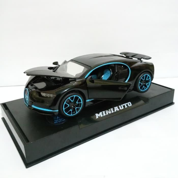 Diecast Mobil Miniatur Bugatti Chiron Hitam | Lazada Indonesia