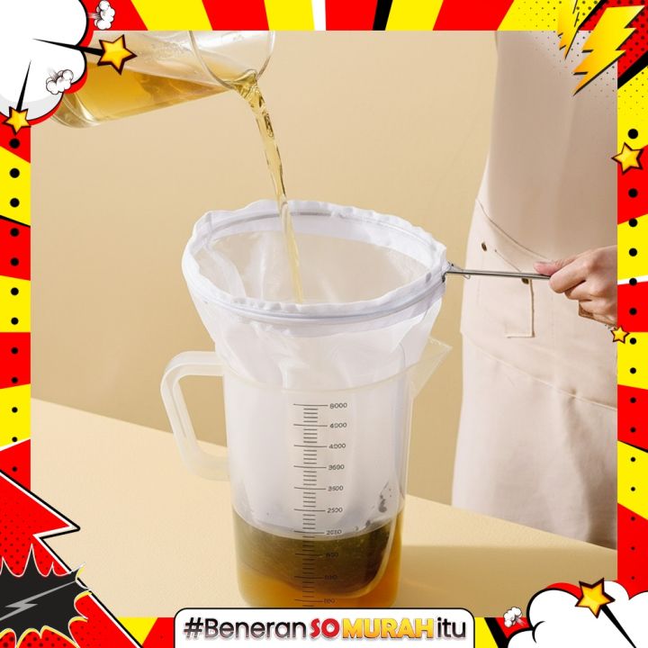 Saringan Kain Kopi Teh Thai Tea Strainer Cloth Filter Penyaring Ampas ...