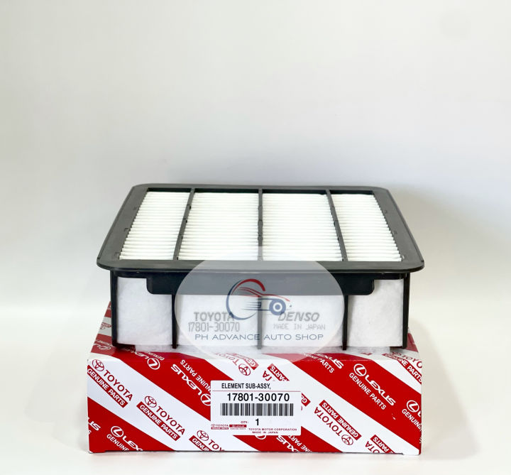Toyota HiAce Air Filter 2013-2018 2.5L 2KD 17801-30070 | Lazada PH