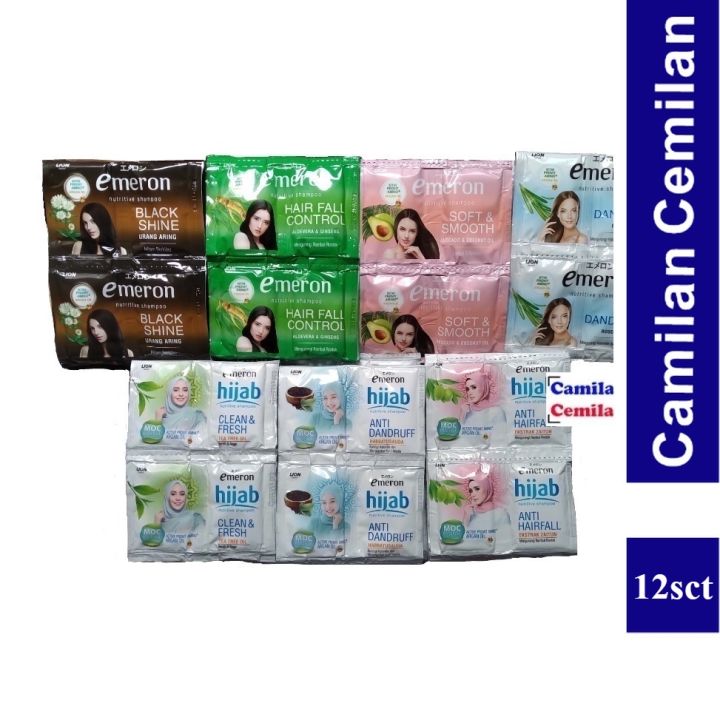 Emeron Shampoo Renceng isi 12 sct x 10 ml | Lazada Indonesia