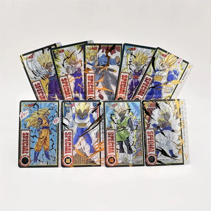 7bf5 9PCS Carte Dragon Ball Z Card Speciale DIY dbz Card Carte Dragon ...