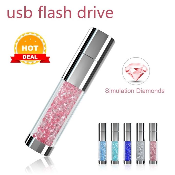 dld159 1TB Crystal USB Flash drive 128MB 64GB 32GB 16GB pendrive 8GB ...