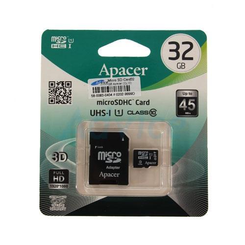 Apacer เมมโมรี่การ์ด Micro SD 32GB Class10 | Lazada.co.th
