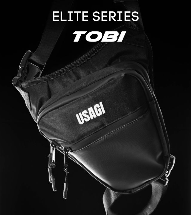USAGI New TOBI Leg Bag Elite Series Sling Belt Leg Fanny Drop Pouch ...