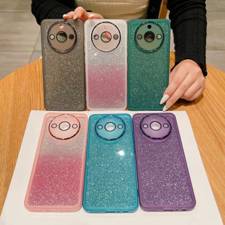 For Realme 11 Pro + Plus 5G Case Cover Luxury Glitter Electroplate ...