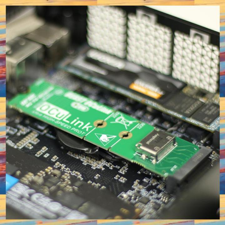 (BAVF) NVME M.2 M Key to OCuLink Adapter for OCULINK GPU Dock Mini PC ...