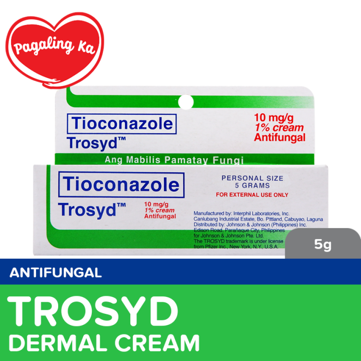 Trosyd Dermal AntiFungal Cream 5g - Antifungi, Fungal Ointment, Fungal ...